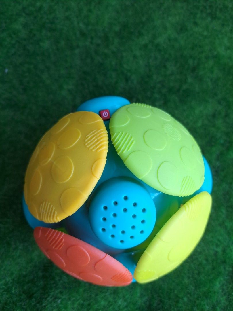 Bright Starts Wobble Bobble Activity Ball Toy, Ages 3 Months+, Hobbies ...