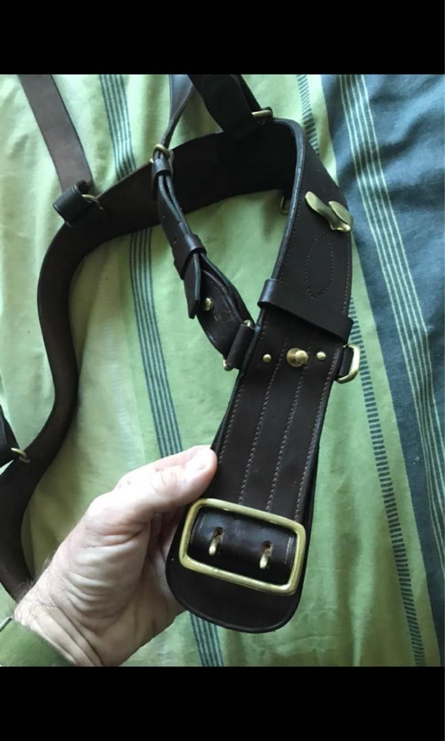 British Askar /Army Officers WW1 Leather Sam Brown Belt, Hobbies & Toys ...