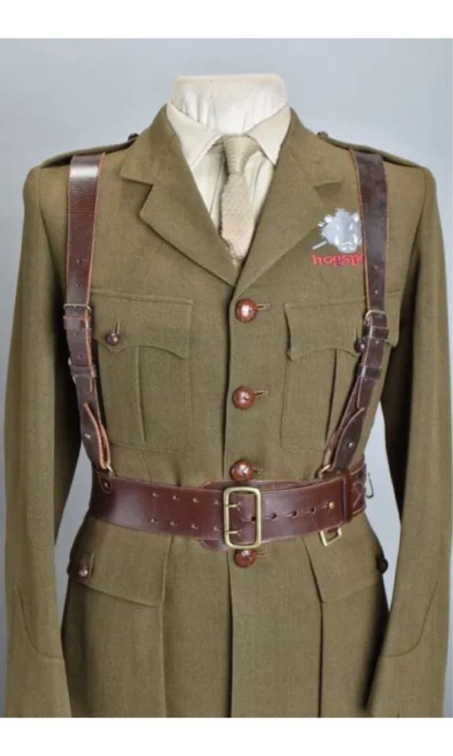 British Askar /Army Officers WW1 Leather Sam Brown Belt, Hobbies & Toys ...