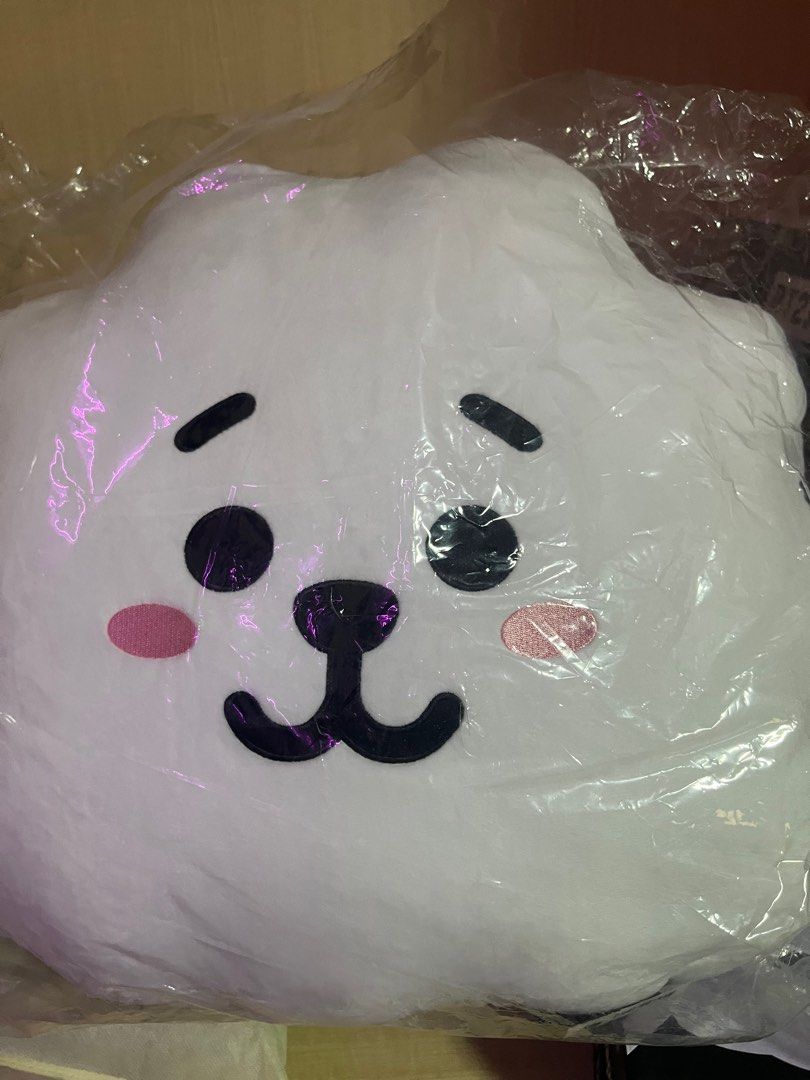 bt21 head plush, Hobbies & Toys, Memorabilia & Collectibles, Fan ...