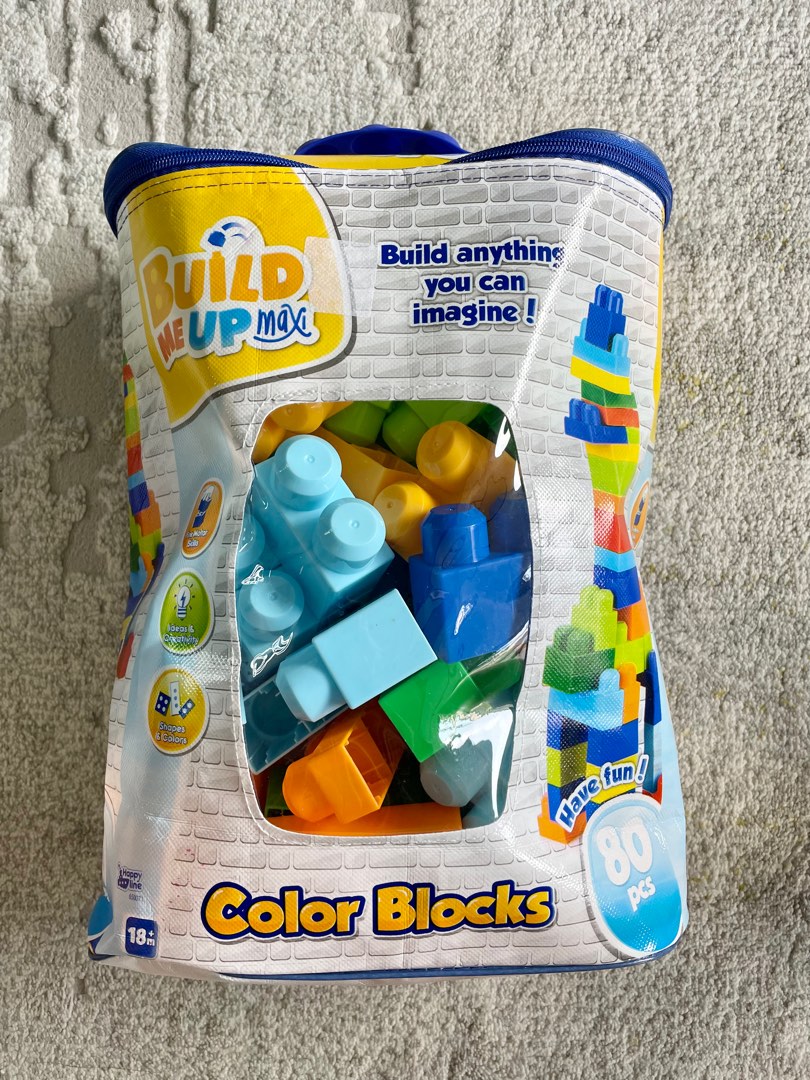 Building color blocks, Babies & Kids, Infant Playtime on Carousell