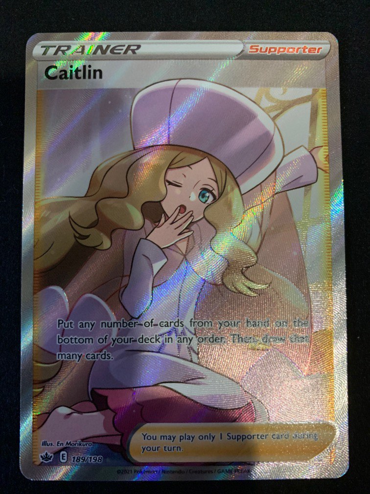 Caitlin full art, Hobbies & Toys, Toys & Games on Carousell