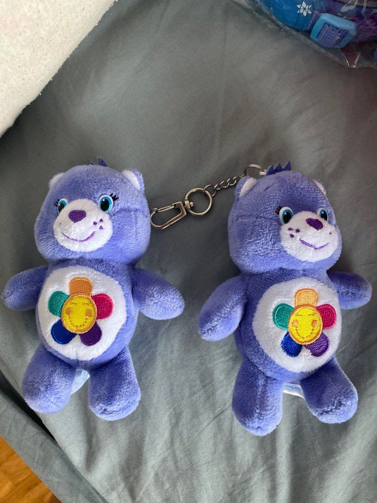 Care bear keychain, Hobbies & Toys, Toys & Games on Carousell