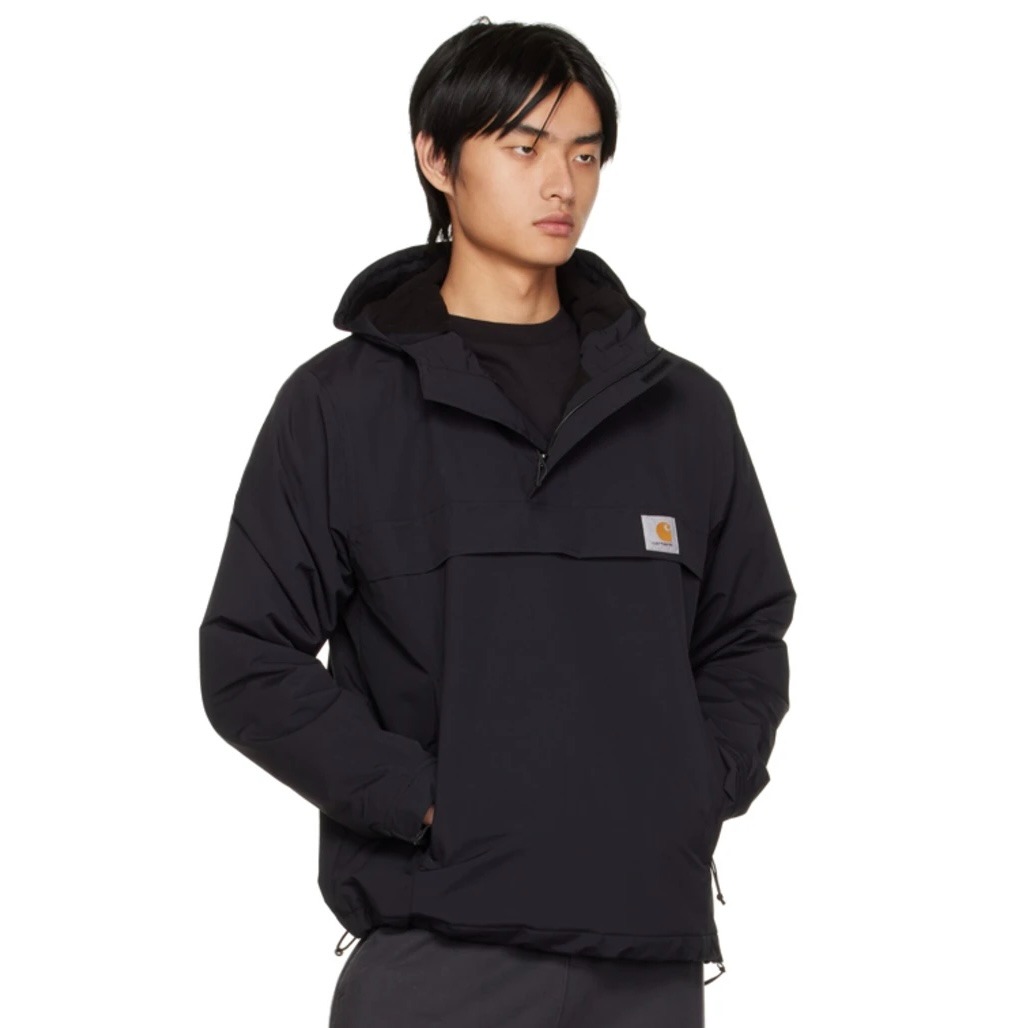 CARHARTT WIP Black Nimbus Jacket, Men's Fashion, Coats, Jackets and ...