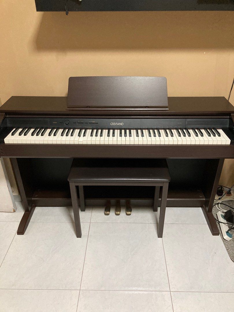 Casio AP-260 Celviano Digital Piano, Hobbies & Toys, Music & Media ...