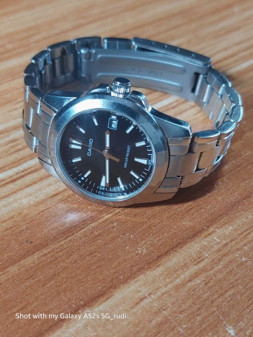Casio LTP-1215 Silver Stainless Steel Strap Watch for Women on Carousell