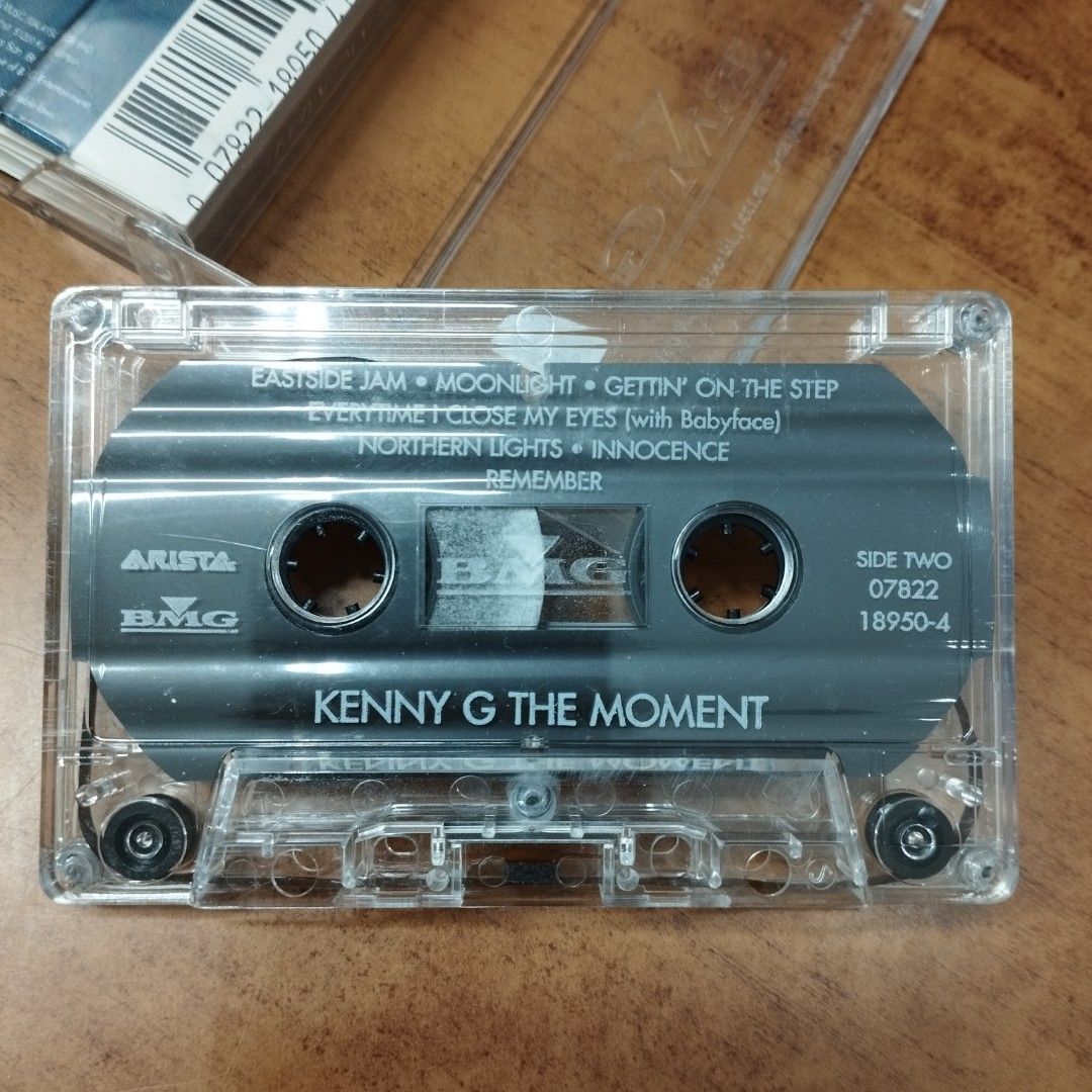 Cassette Kenny G The Moment Hobbies And Toys Music And Media Cds And Dvds On Carousell