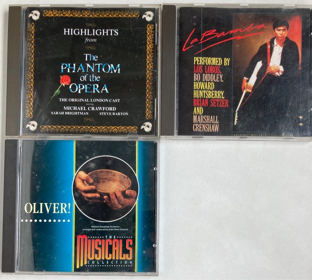 CD - La Bamba , Phantom of the Opera, Oliver!, Hobbies & Toys, Music ...