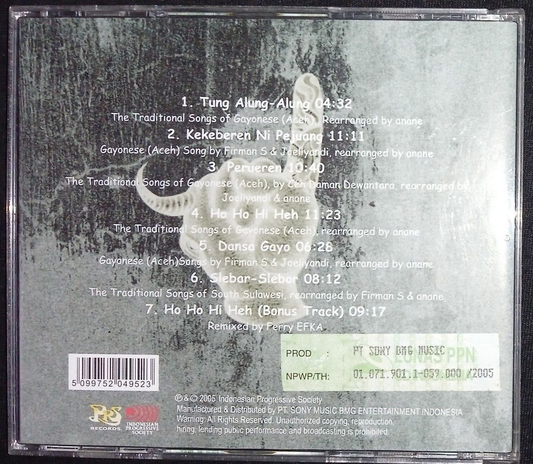CD Anane Band (the evolution ethnic), Hobbies & Toys, Music & Media ...