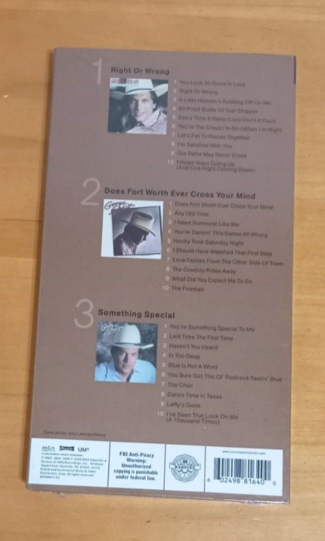CD/全新/George Strait Chronicles : 3 classic albums, 興趣及遊戲, 音樂、樂器 & 配件 ...