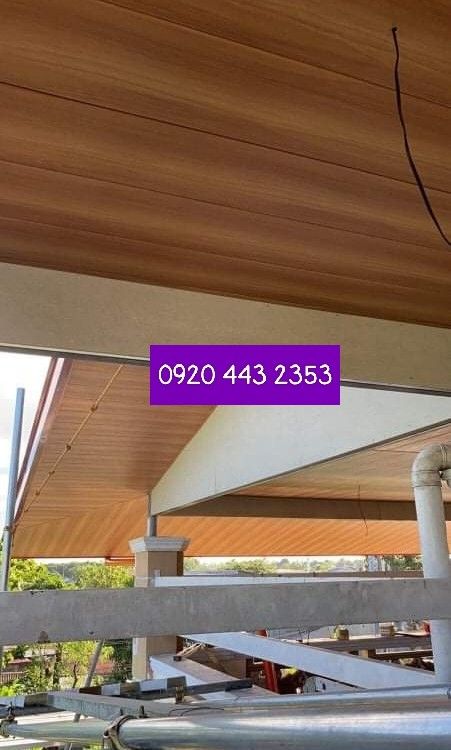 Ceiling outdoors and indoors ceiling kisame eaves wall panels PVC ...