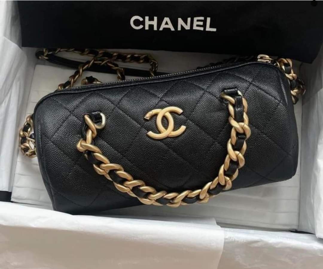 Chanel bowling, Luxury, Bags & Wallets on Carousell