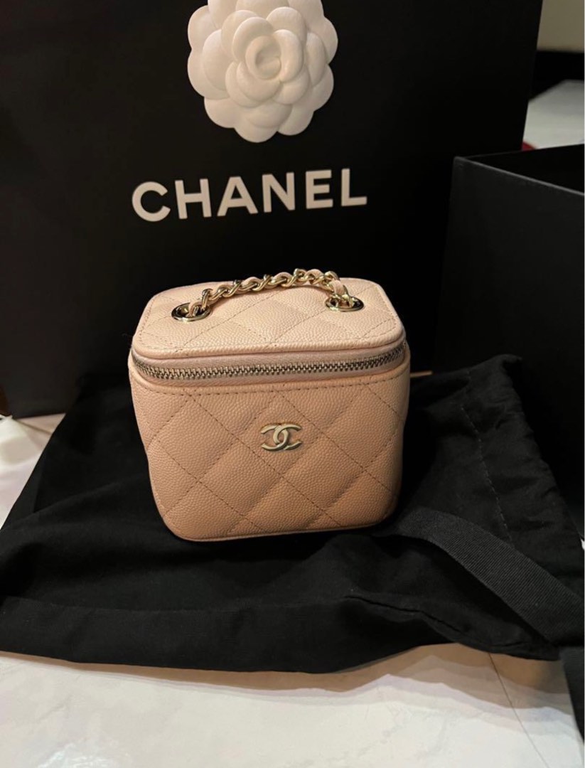 Chanel Mini Vanity, Luxury, Bags & Wallets on Carousell