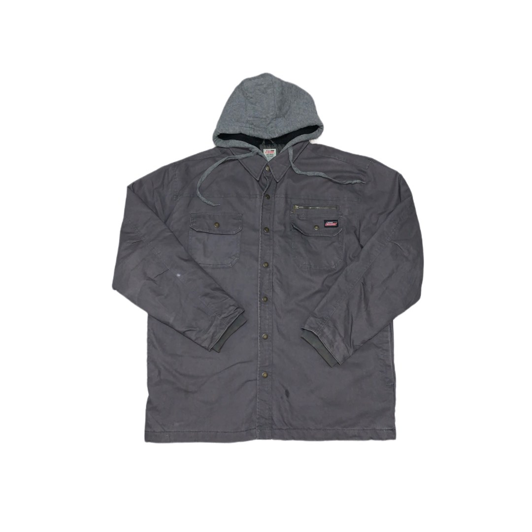 Dickies CHARCOAL GRAY Genuine Hooded Jacket on Carousell