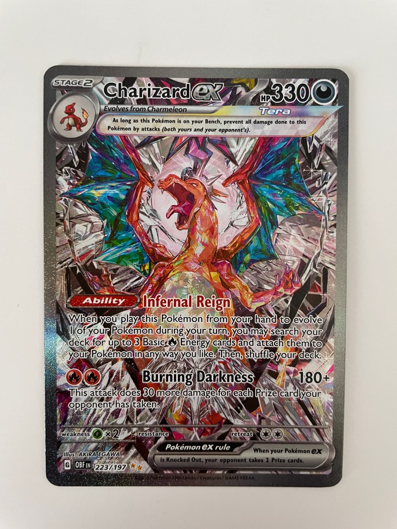 Charizard Ex Sir Obsidian Flames Hobbies And Toys Memorabilia And Collectibles Vintage