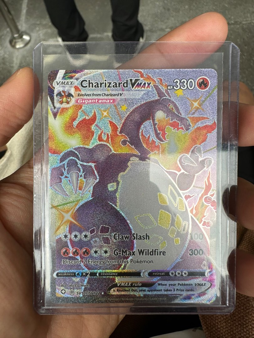 Charizard Vmax, Hobbies & Toys, Toys & Games on Carousell