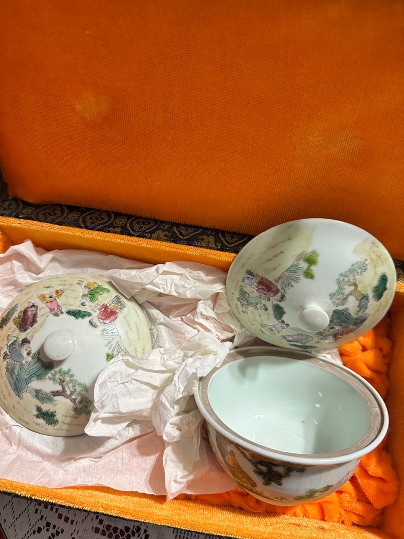 Chinese Emperor Tea Cups, Furniture & Home Living, Kitchenware ...