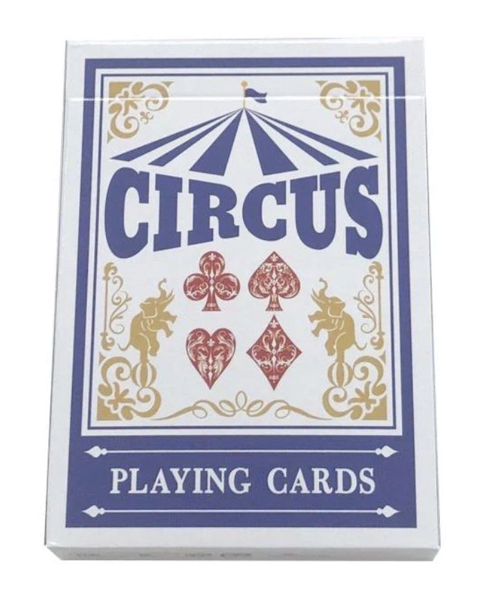 Circus Genuine Playing Cards Blue, Hobbies & Toys, Toys & Games on ...