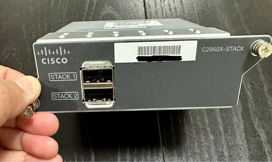 Cisco catalyst 2960-X Stacking module and stacking cable, Computers ...