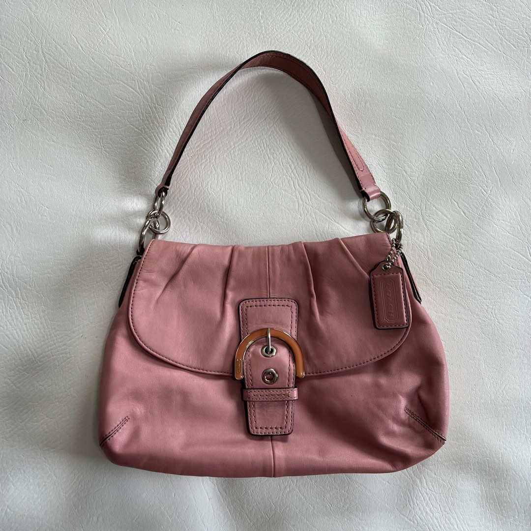 Coach Pink Soho Bag on Carousell