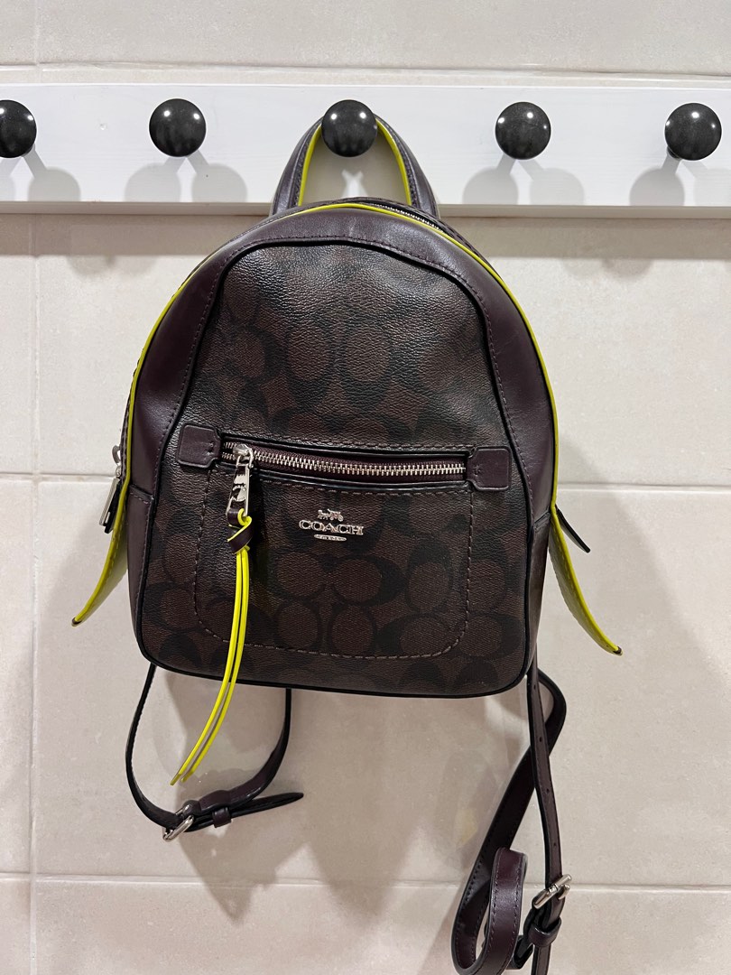 Coach signature Small Backpack on Carousell