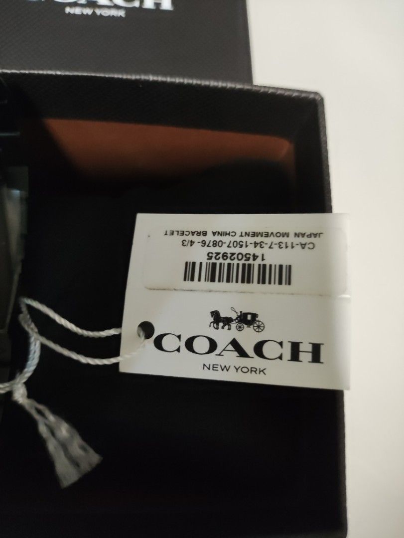 Coach Watch, Women's Fashion, Watches & Accessories, Watches on Carousell