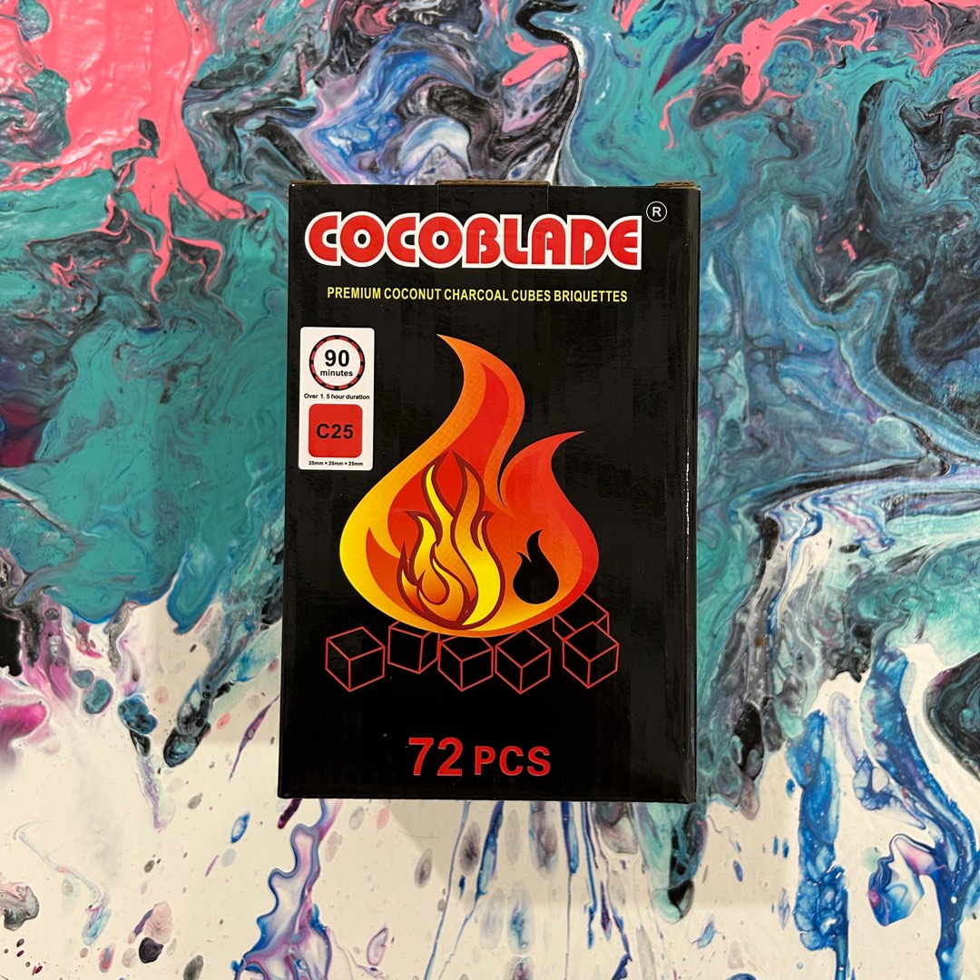 COCOBLADE 72 pcs charcoal made from coconut, Everything Else on Carousell