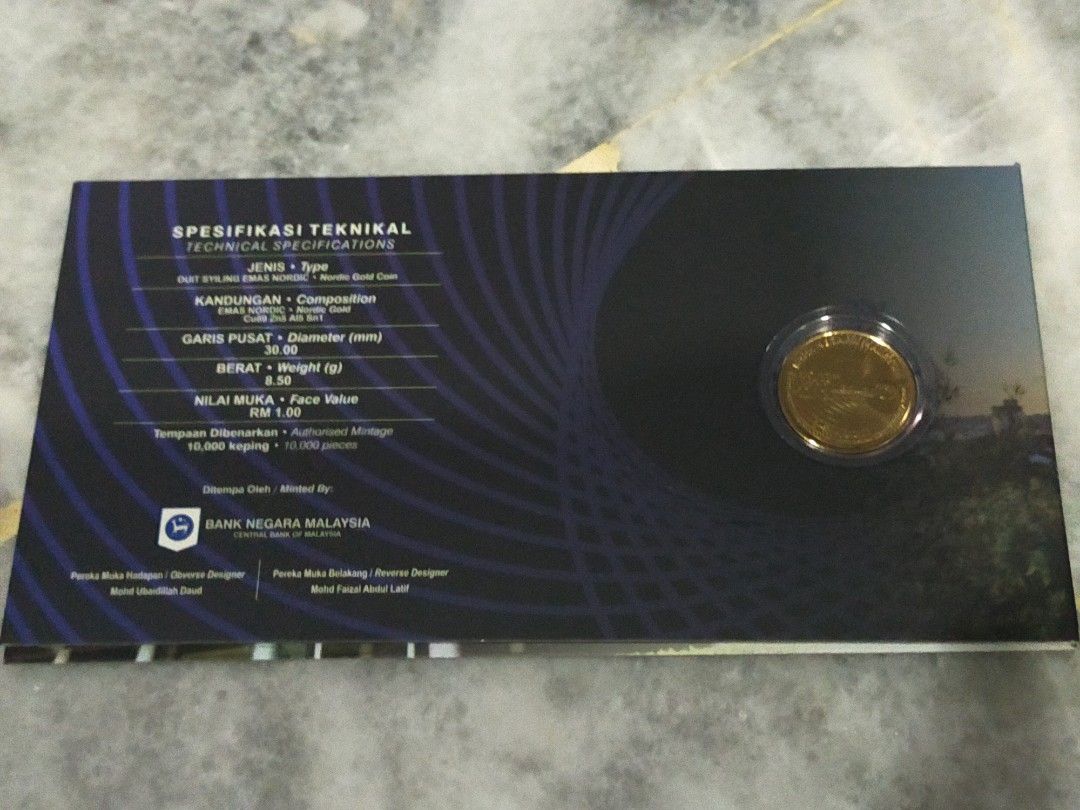 2021 coin card labuan financial services authority commemorative 25 th ...