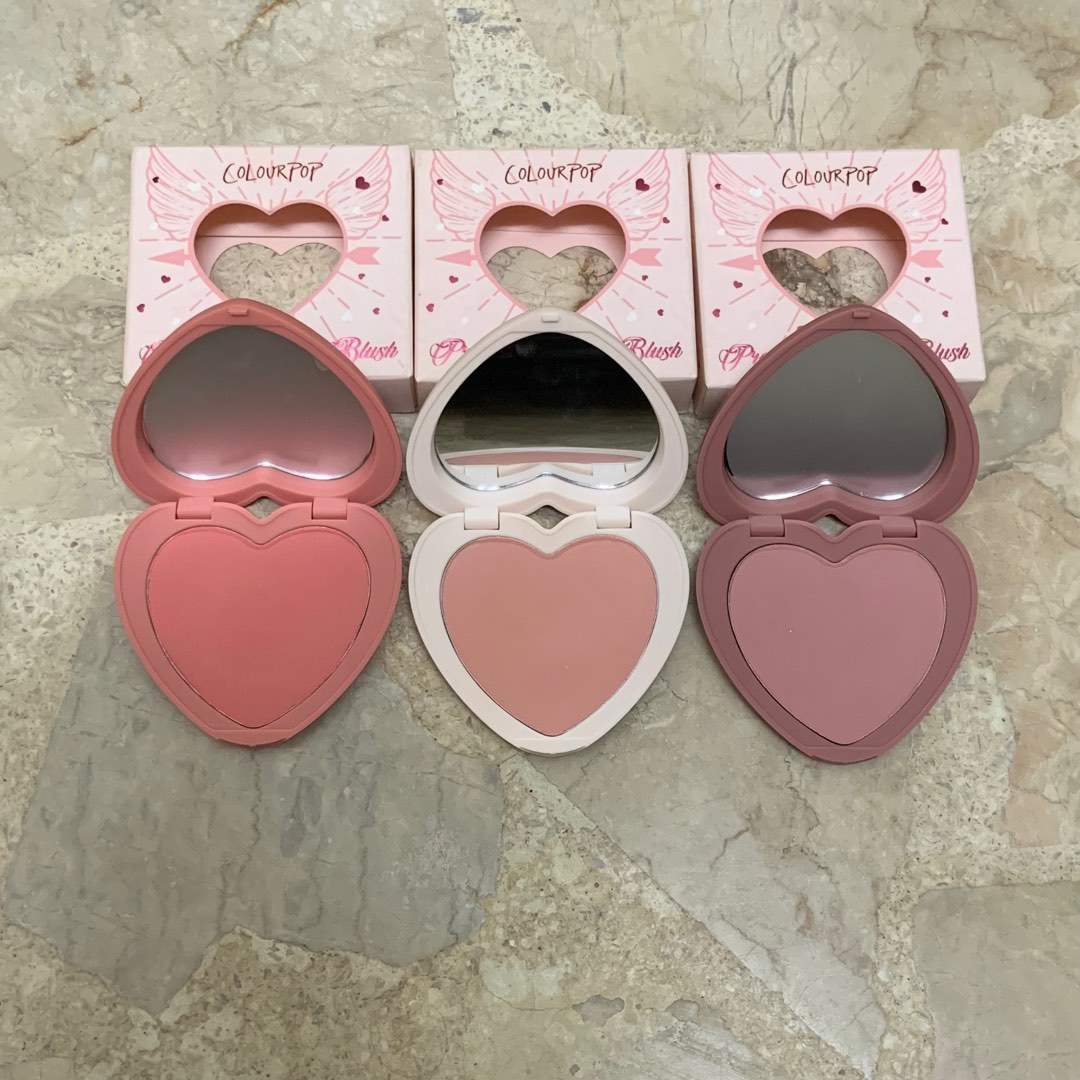 Colourpop Pressed Powder Heart Blush, Beauty & Personal Care, Face ...
