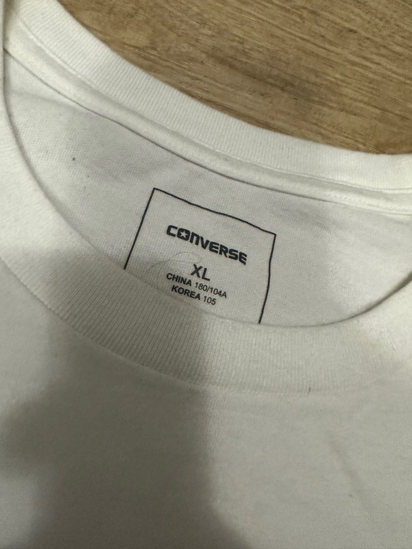 Converse Chuck Tee, Men's Fashion, Tops & Sets, Tshirts & Polo Shirts on Carousell