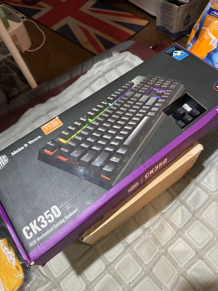 Cooler Master CK350 電競機械鍵盤, 電腦＆科技, 電腦周邊及配件, 電腦鍵盤及相關產品 - Carousell