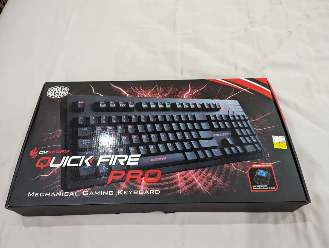 Cooler Master CM Storm QuickFire Pro Mechanical Gaming Keyboard, Computers & Tech, Parts ...