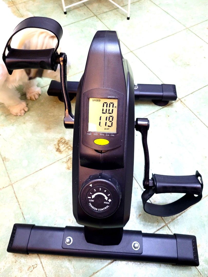 Core Mini Cycle Stationary Desk Bike 5 Tension Indoor Gym, Sports ...