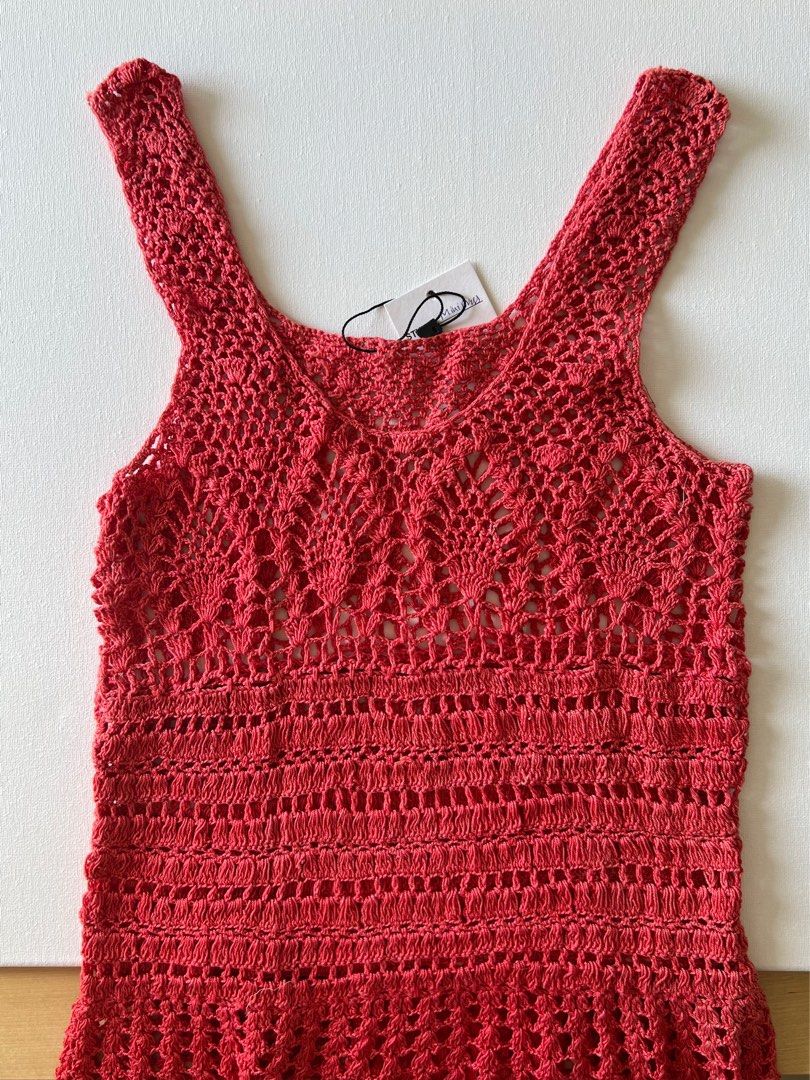 Crochet Beach Cover Up On Carousell