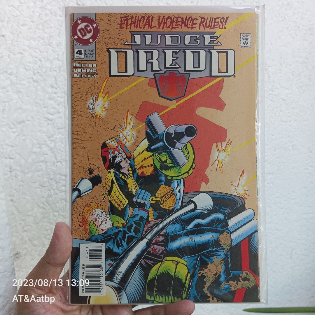 Rare DC Comics 1994 JUDGE DREDD #1 to 7, Hobbies & Toys, Books ...