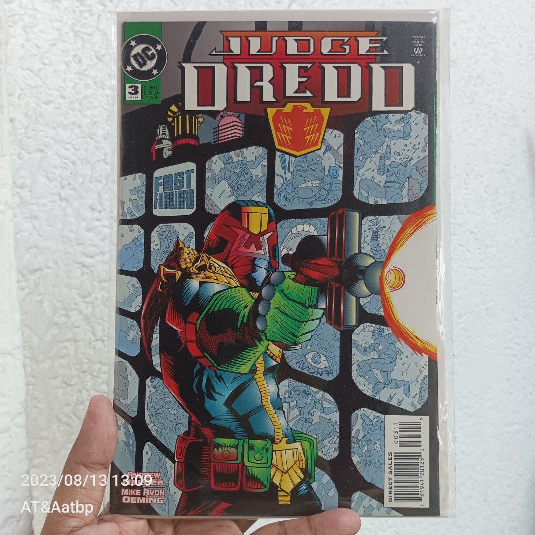 Rare DC Comics 1994 JUDGE DREDD #1 to 7, Hobbies & Toys, Books ...