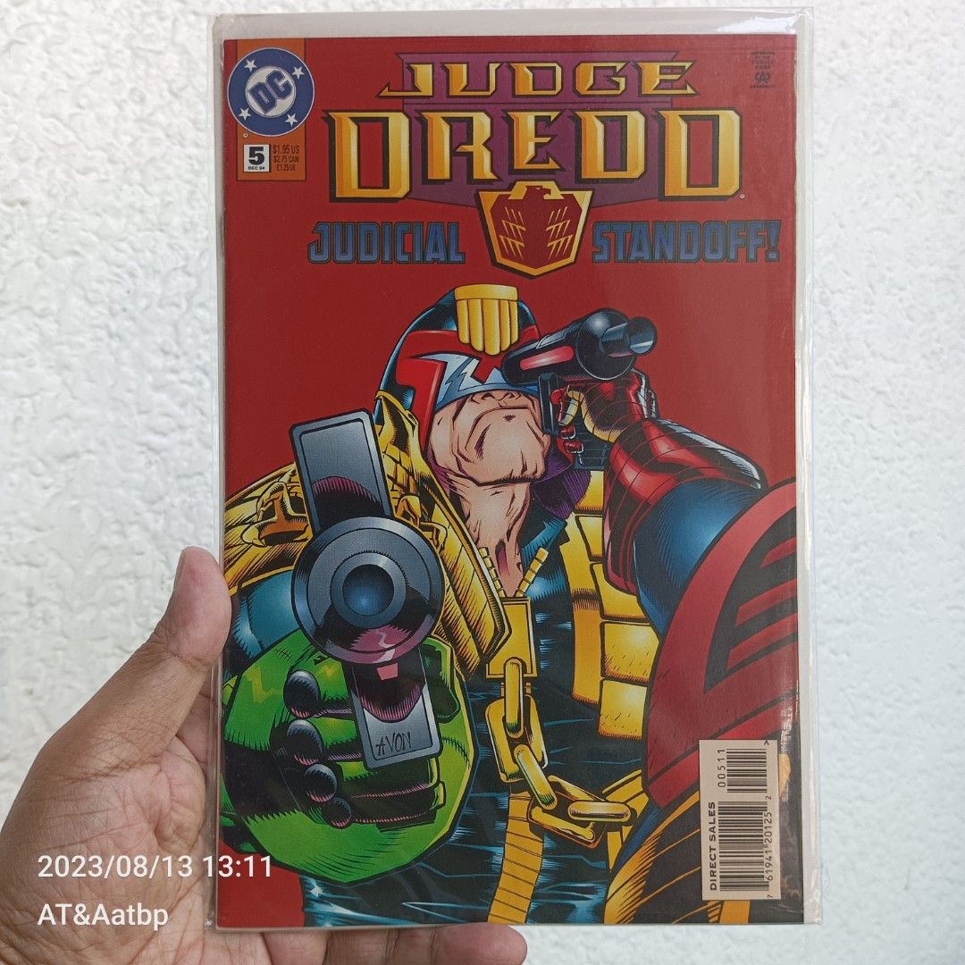 Rare DC Comics 1994 JUDGE DREDD #1 to 7, Hobbies & Toys, Books ...
