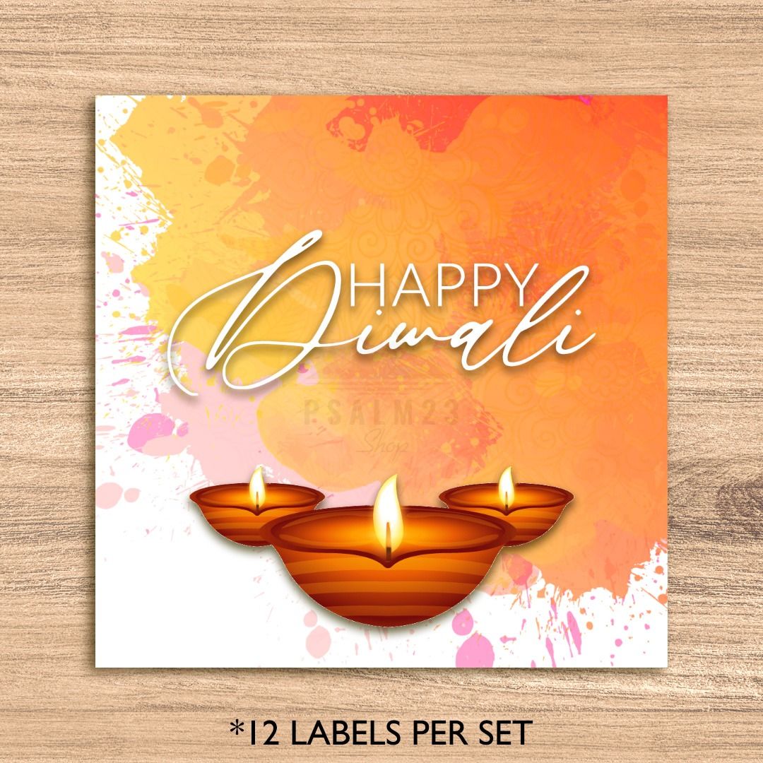 Deepavali Labels, Hobbies & Toys, Stationery & Craft, Art & Prints on ...