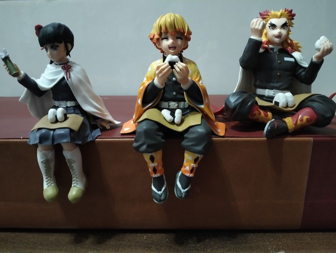 Demon Slayer Sit Version Figures, Hobbies & Toys, Toys & Games on Carousell