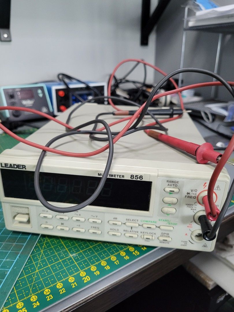Digital multimeter. Leader Electronics 856, Computers & Tech, Parts ...