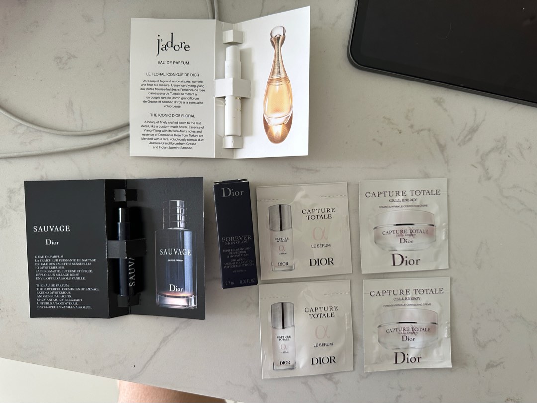Dior Sample (7 pcs), Beauty & Personal Care, Fragrance & Deodorants on ...