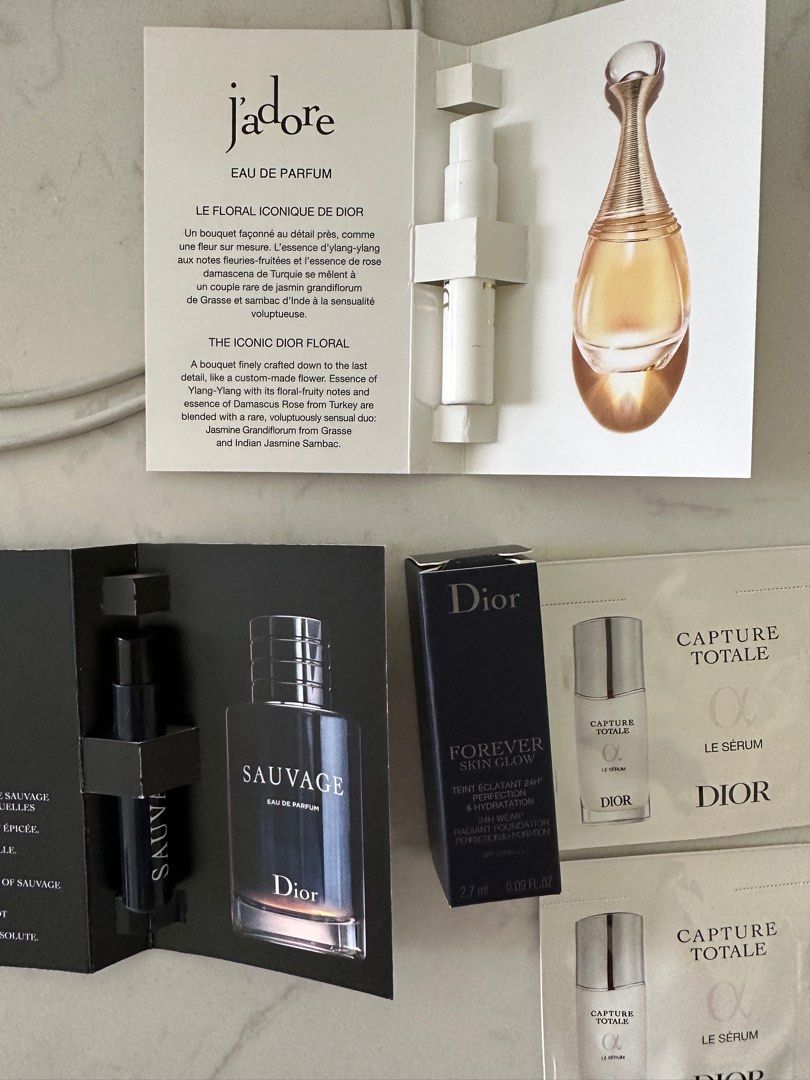 Dior Sample (7 pcs), Beauty & Personal Care, Fragrance & Deodorants on ...