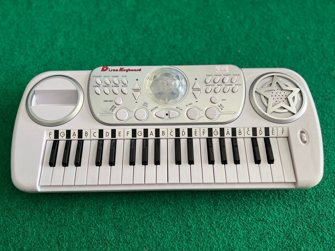 Disco Keyboard, Hobbies & Toys, Music & Media, Musical Instruments on ...