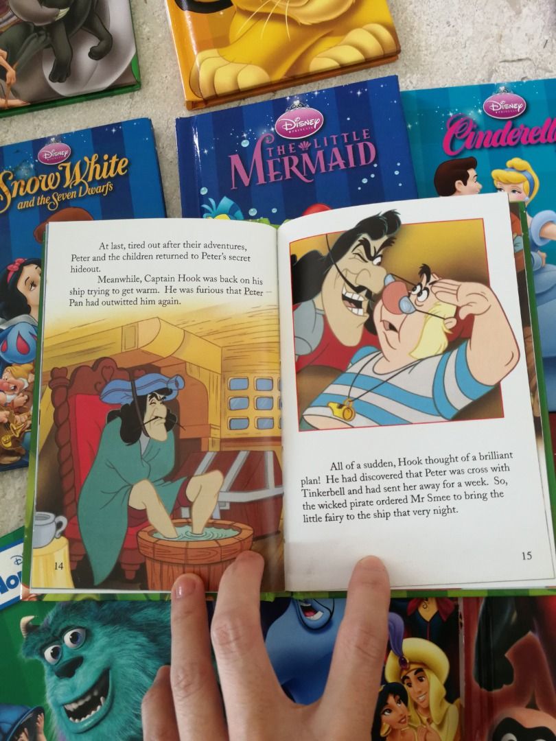 Disney Story Books Set (12 Books - Hard Covers), Hobbies & Toys, Books ...