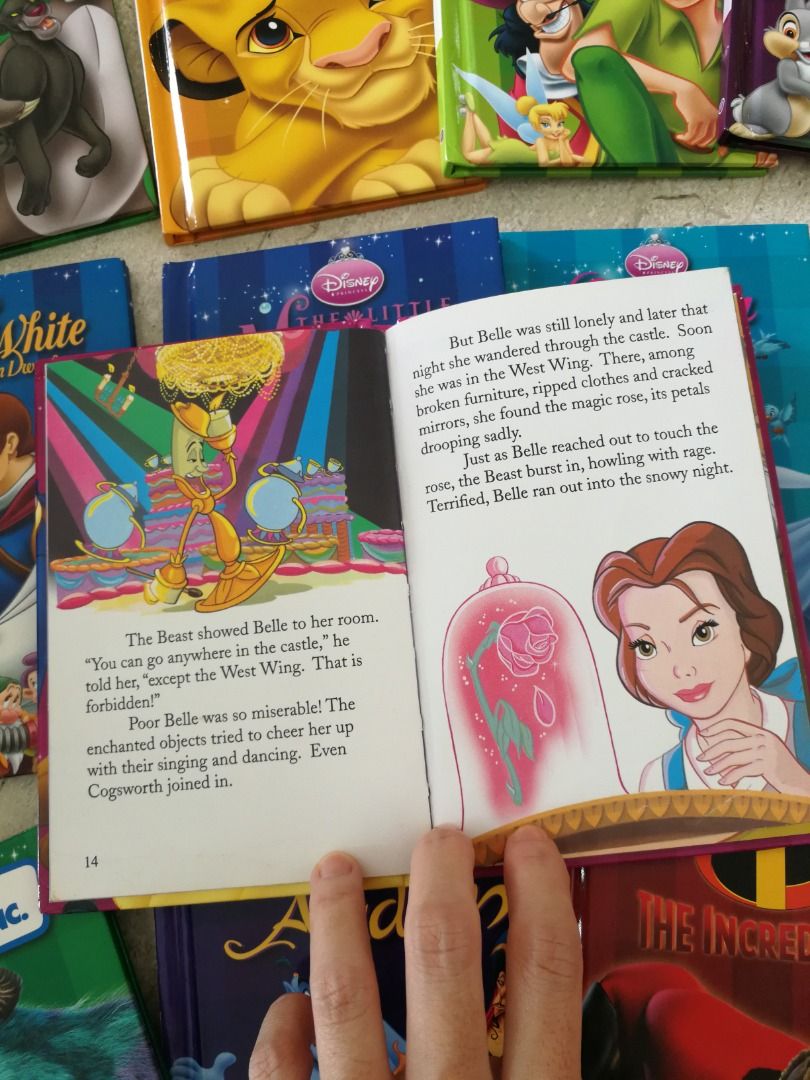 Disney Story Books Set (12 Books - Hard Covers), Hobbies & Toys, Books ...