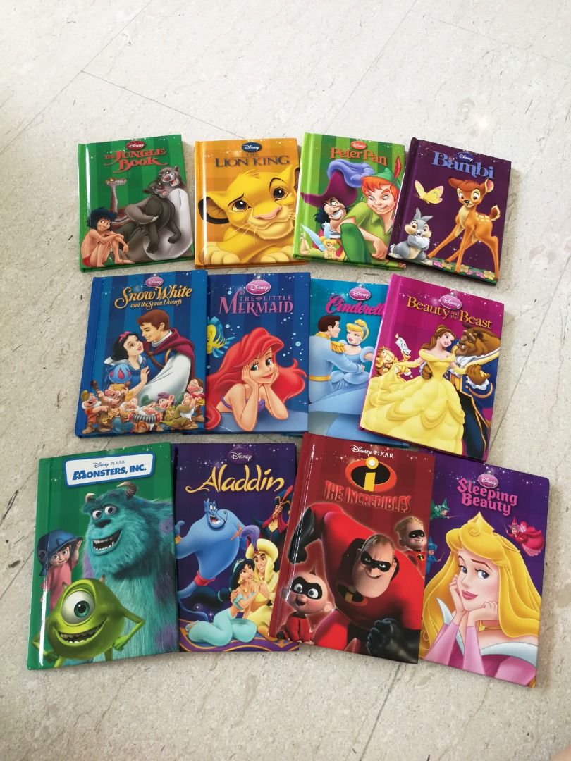 Disney Story Books Set (12 Books - Hard Covers), Hobbies & Toys, Books ...