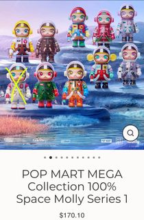 (DISPLAYED) Pop Mart x Molly Series 1 [set w/o secret], Hobbies & Toys ...
