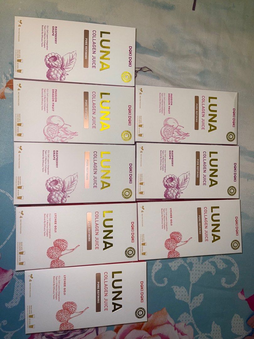 Doki doki Luna Collagen Juice (Pore refining), Health & Nutrition, Health Supplements, Vitamins ...