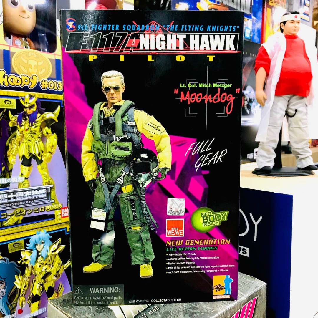 DRAGON MODELS 1/6 9th FIGHTER SQUADRON - THE FLYING KNIGHTS F117A ...