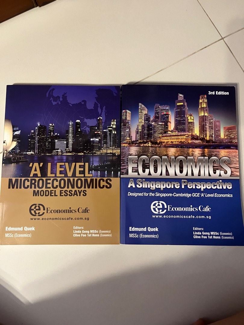 Economics Cafe H2 A level Microecons model essay + textbook, Hobbies ...